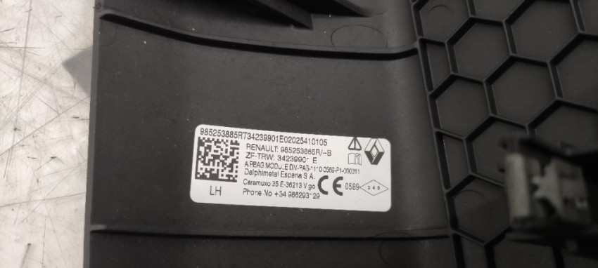 Airbag passeggero Dacia duster
