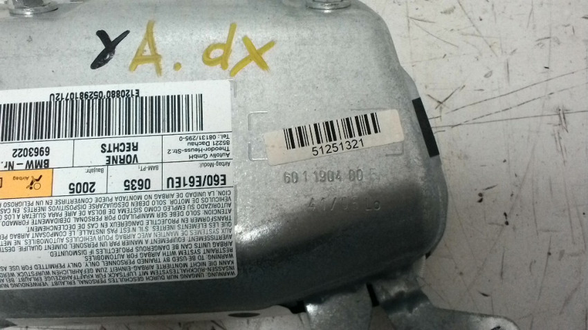 Airbag porta Bmw serie 5 berlina