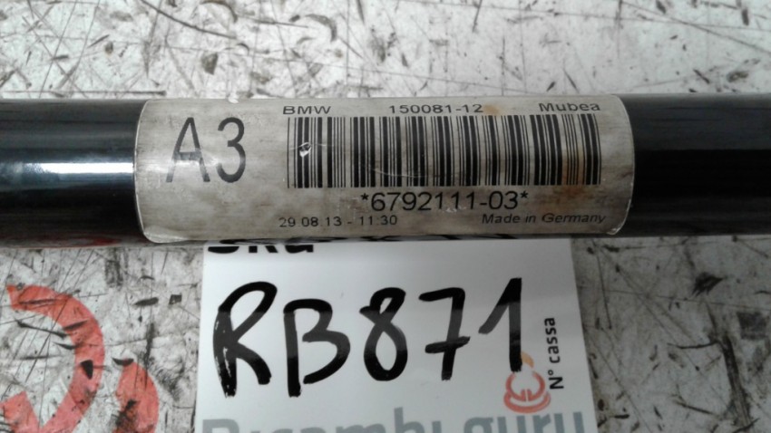 Barra stabilizzatrice Anteriore Bmw serie 3 touring