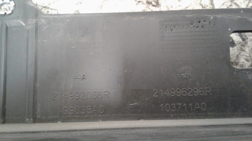 Carter ventole Renault clio