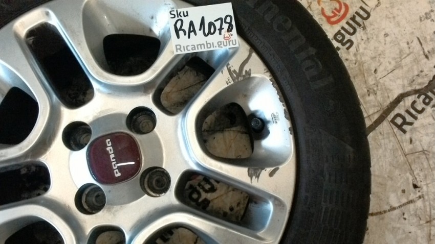 Cerchi in lega Fiat panda