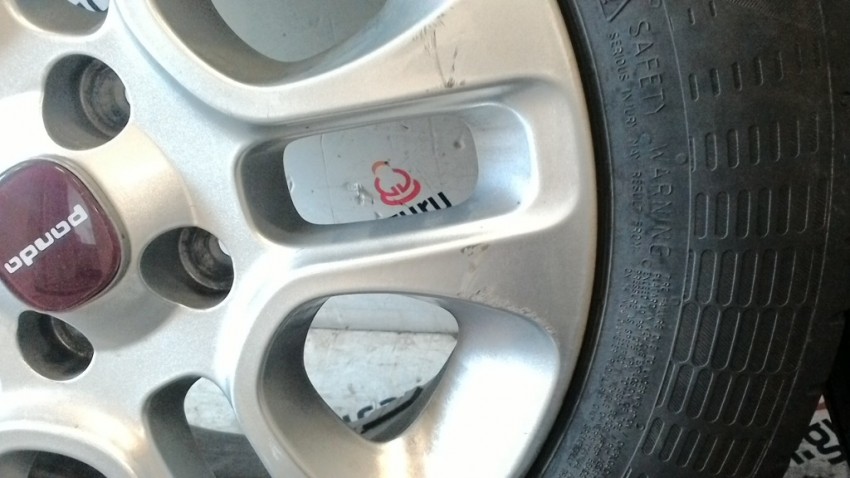 Cerchi in lega Fiat panda