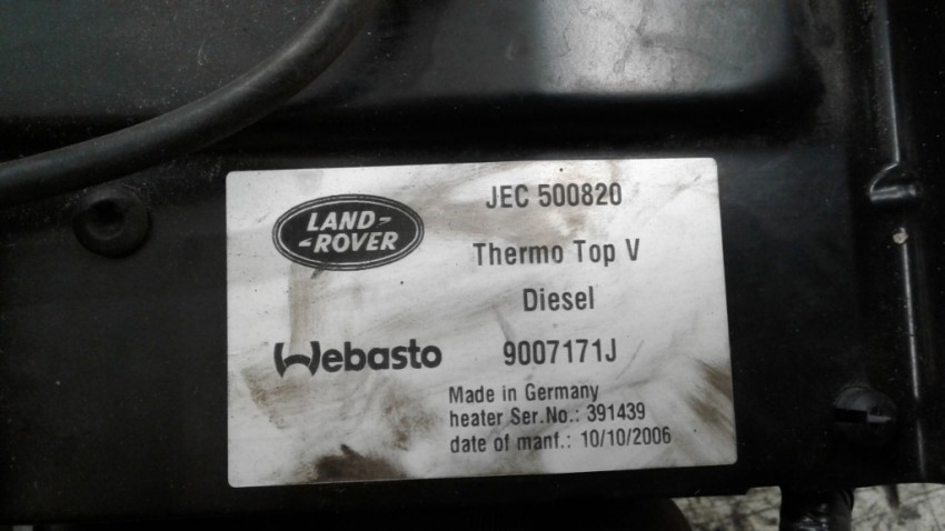 Gruppo riscaldamento Land rover discovery 3