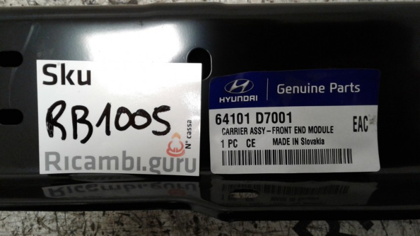 Rivestimento (ossatura) Anteriore Hyundai Tucson