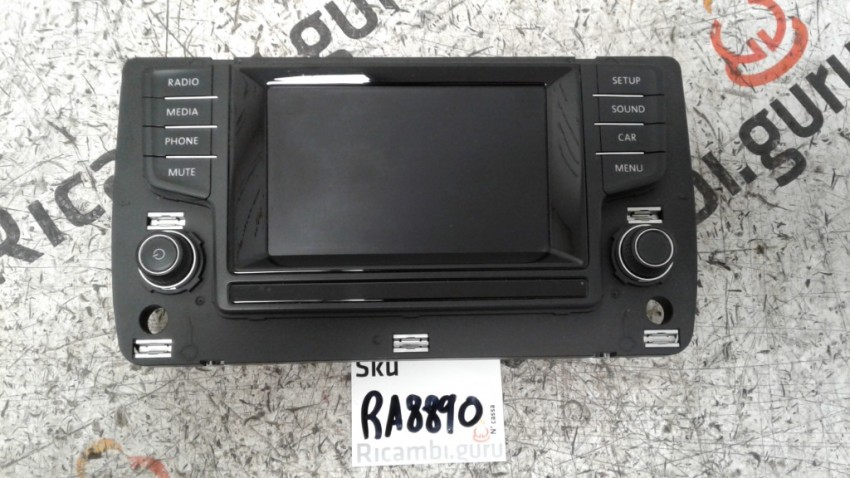 Schermo Volkswagen golf 7 berlina