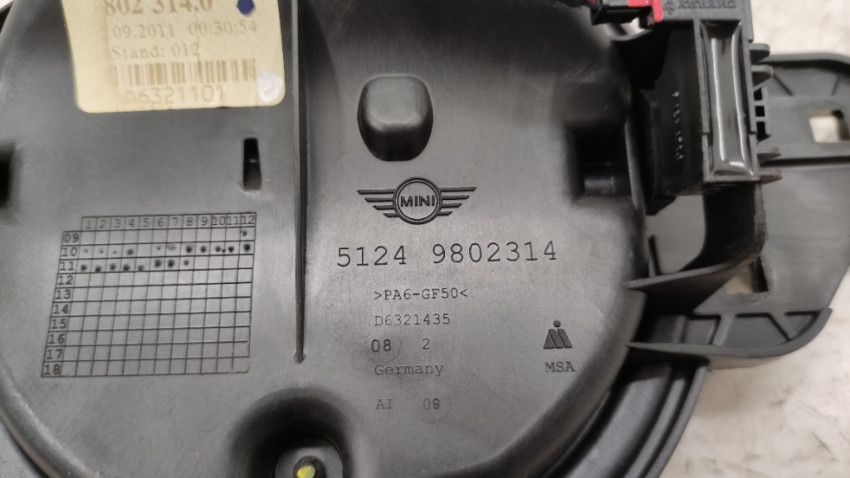 Serratura portellone Mini mini countryman