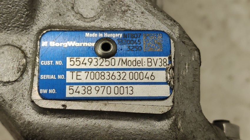 Turbina Opel mokka x